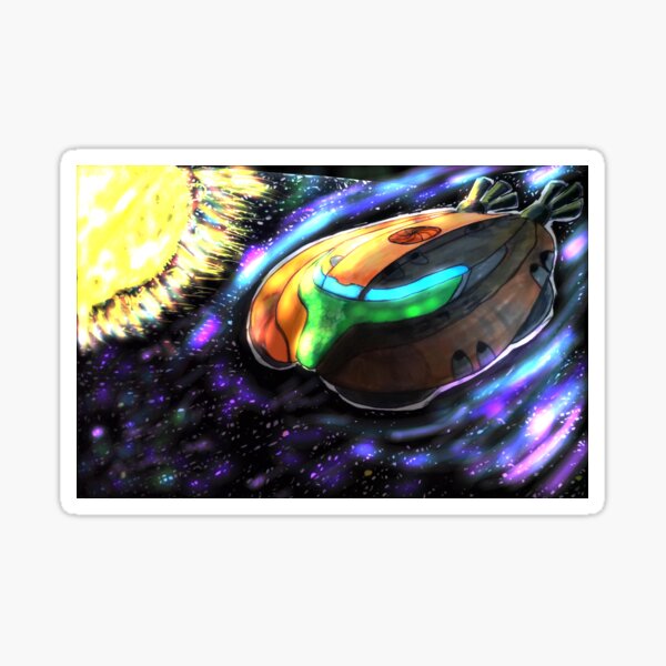 "Space hunter" Sticker for Sale by Jinoelfuego | Redbubble