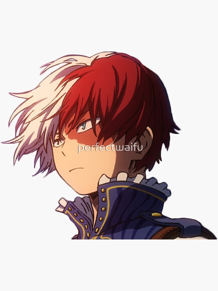 "shoto" Sticker for Sale by perfectwaifu | Redbubble