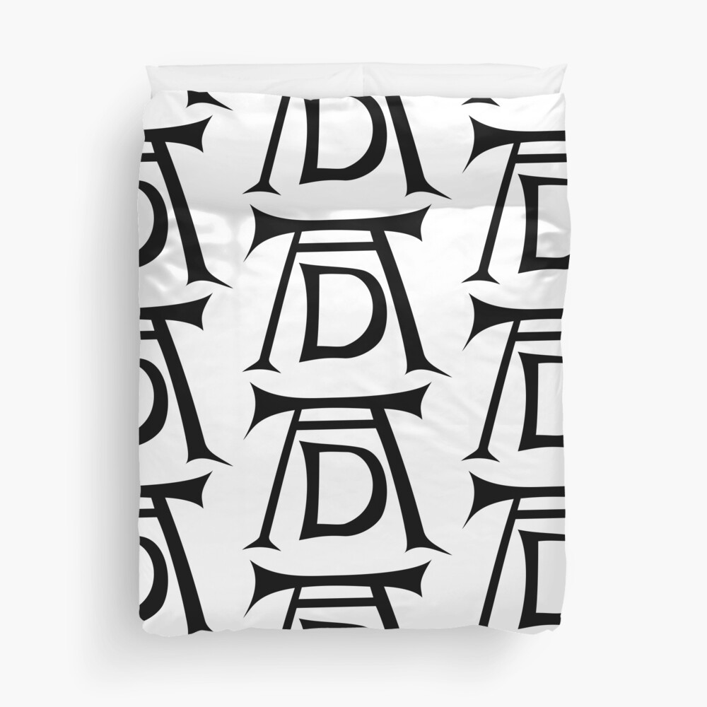 "Albrecht Dürer Monogram (AD Monogram)" Duvet Cover by PZAndrews ...