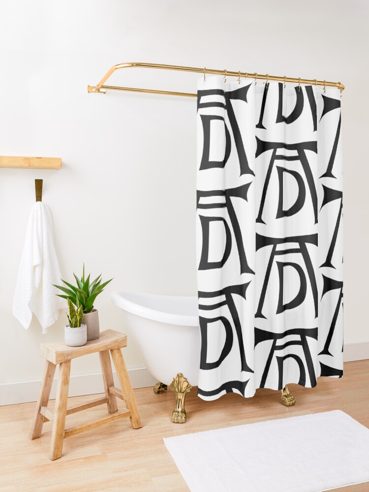 "Albrecht Dürer Monogram (AD Monogram)" Shower Curtain for Sale by ...