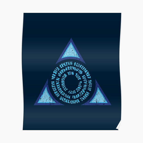 "Azorius Senate Crest" Poster by huckblade | Redbubble