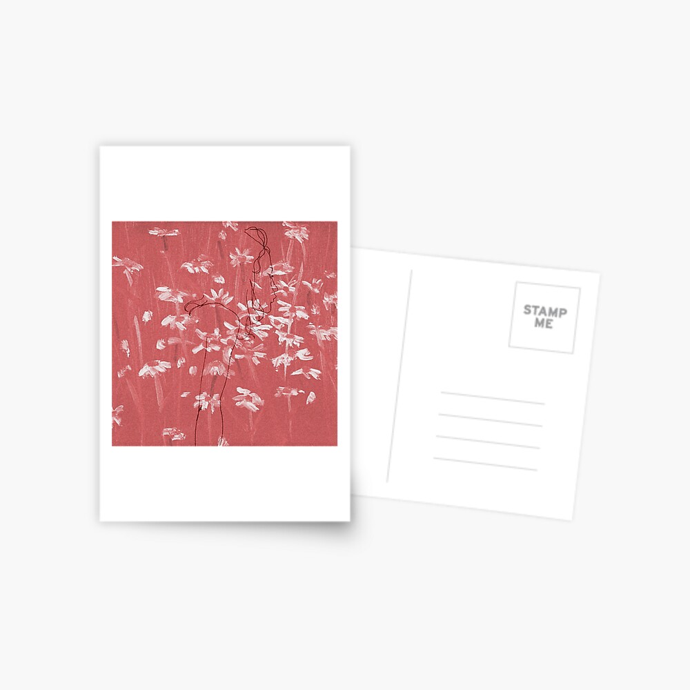 "Girl in Red Chapter 1" Postcard by aestheticqueen | Redbubble