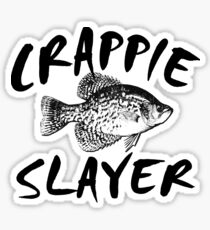 Crappie Fishing Stickers | Redbubble