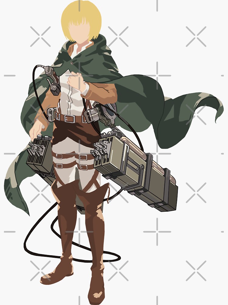 "Armin" Sticker by Howlite7 | Redbubble