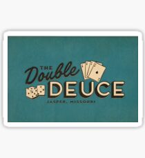 Double Deuce Stickers | Redbubble