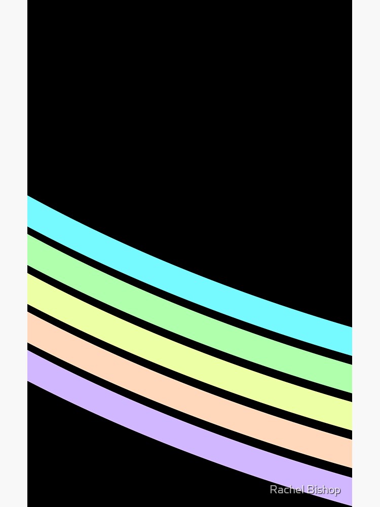 "Neon Swoop" Sticker by rrh723 | Redbubble