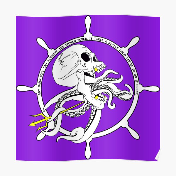 "octo skull" Poster for Sale by poccas | Redbubble