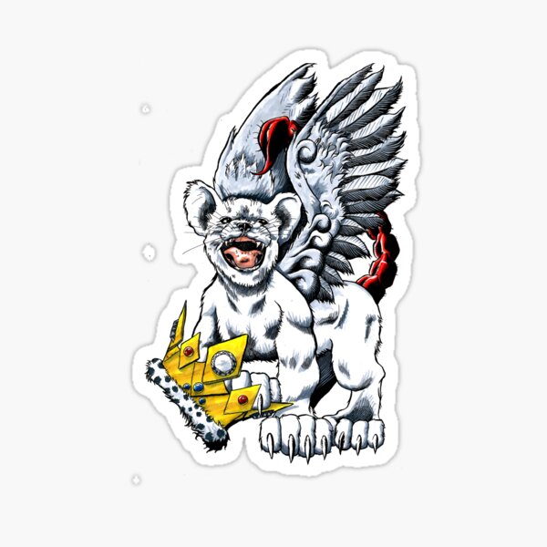 "Baby Manticore" Sticker for Sale by Blackjesus33 | Redbubble