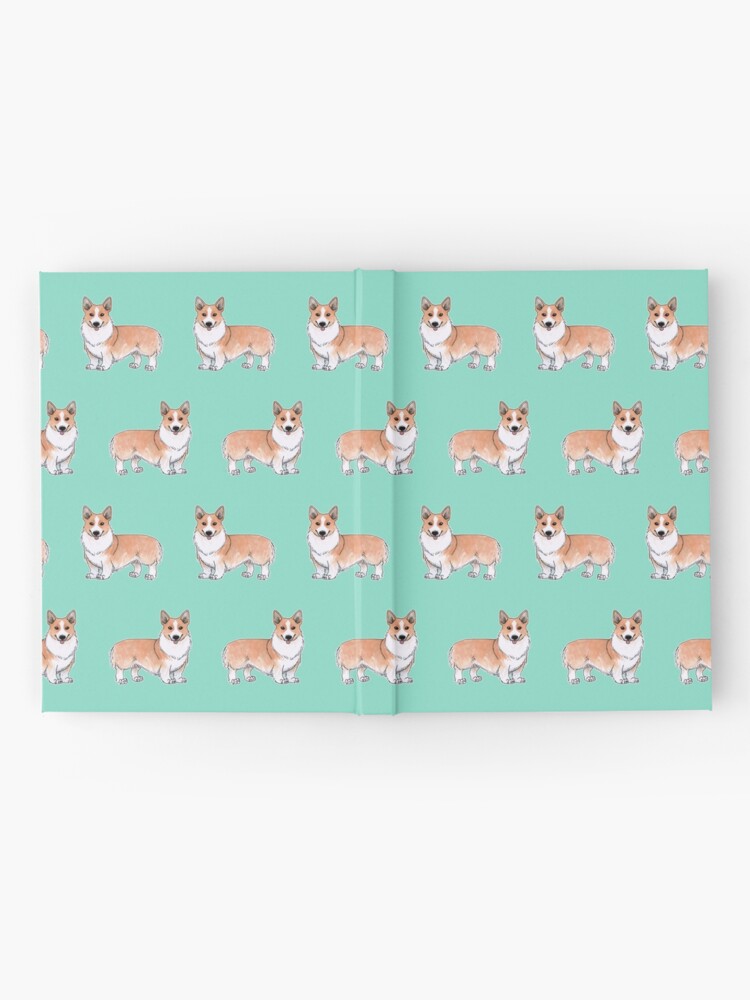 "Pembroke Welsh Corgi dog" Hardcover Journal for Sale by savousepate ...