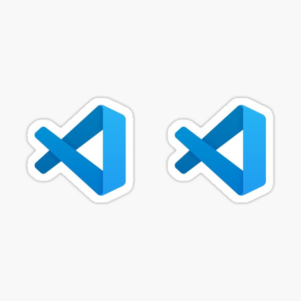 "NEW VS Code Icons Sticker x2" Sticker for Sale by LeoLiber | Redbubble