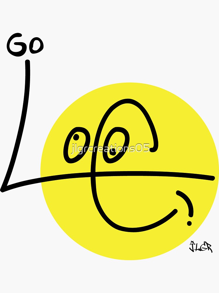 "Go Loco, Go Crazy Design" Sticker for Sale by jlgrcreations05 | Redbubble