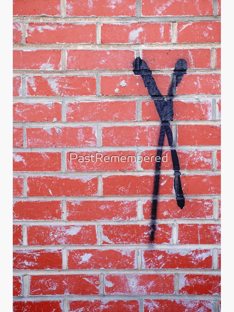 "X Always Marks The Spot" Sticker by PastRemembered | Redbubble