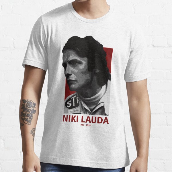 "NIKI LAUDA 1949 - 2019" T-shirt for Sale by Aqiora | Redbubble | rip t ...
