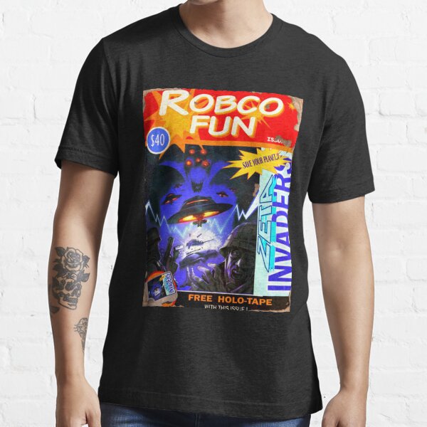 "Fallout 4 - RobCo Fun: Zeta Invaders Comic Poster" T-shirt for Sale by ...
