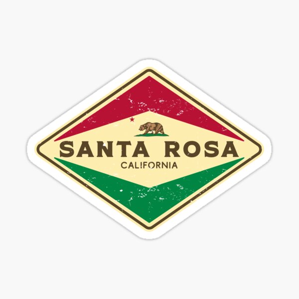 Santa Rosa Stickers | Redbubble