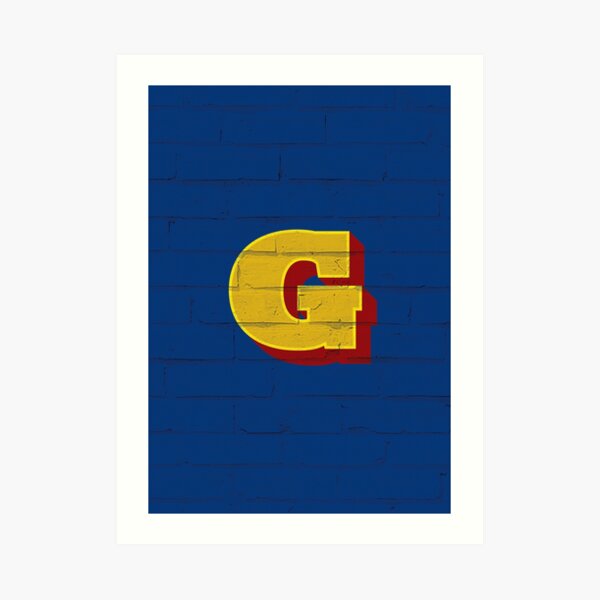 "Letter G - Street Art style typography. Monogram or initial." Art ...