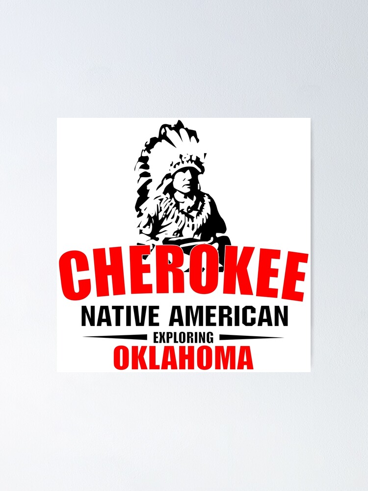 "Cherokee Native American by Comancha" Poster by comancha | Redbubble