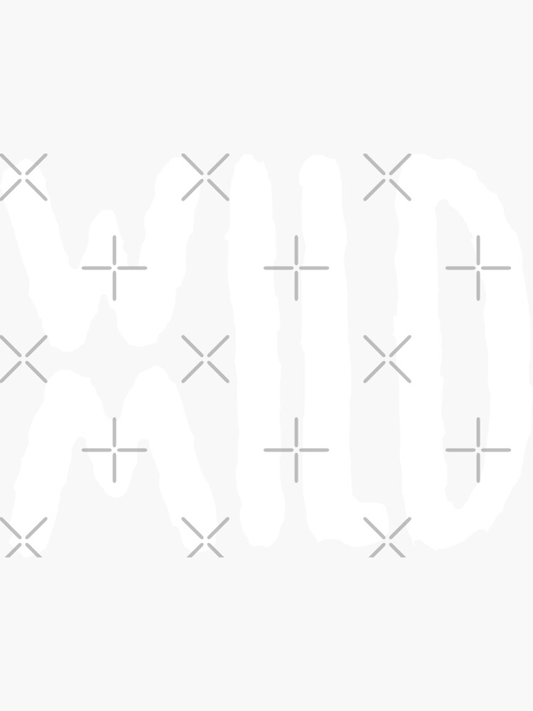 "Wild Mild" Sticker for Sale by barmalisiRTB | Redbubble