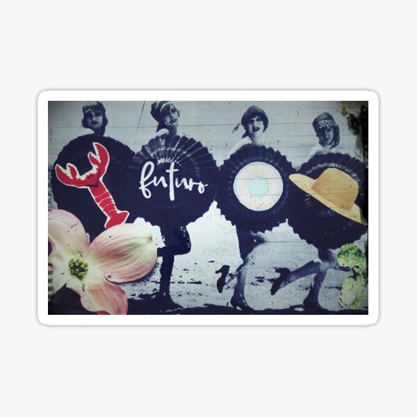 "Future." Sticker by maviemg | Redbubble