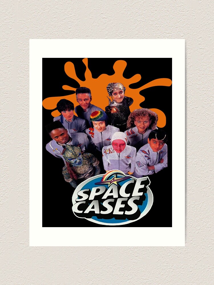 "Space Cases 90s Retro Nickelodeon Cast Tribute" Art Print for Sale by 90snerd | Redbubble