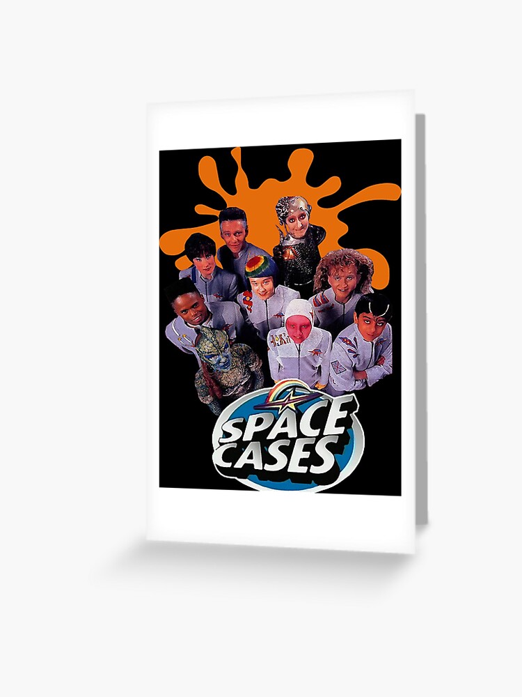 "Space Cases 90s Retro Nickelodeon Cast Tribute" Greeting Card for Sale ...