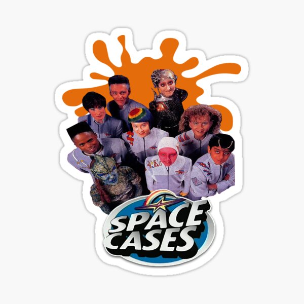 "Space Cases 90s Retro Nickelodeon Cast Tribute" Sticker for Sale by ...