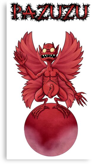 "Pazuzu" Canvas Print by SFPater | Redbubble