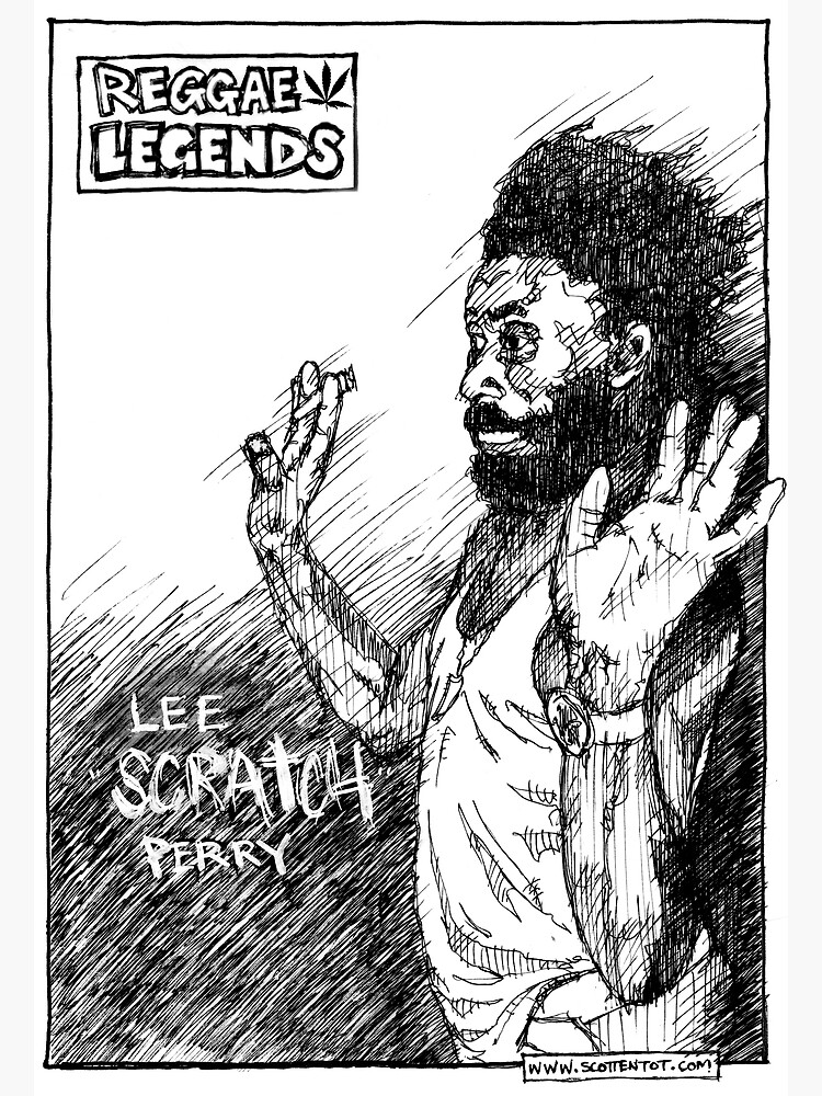 "Lee Scratch Perry" Art Print for Sale by scottentot | Redbubble