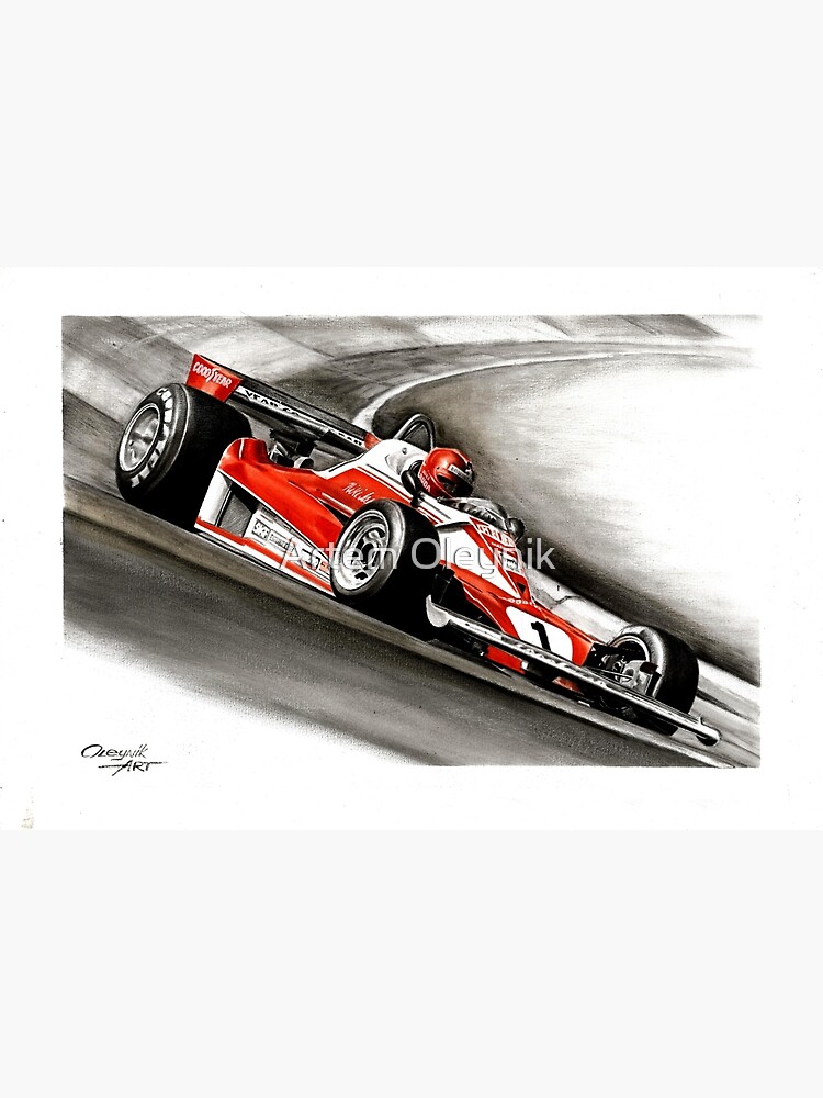 "Niki Lauda. Ferrari 312T2. Nurburgring 1976" Photographic Print for ...