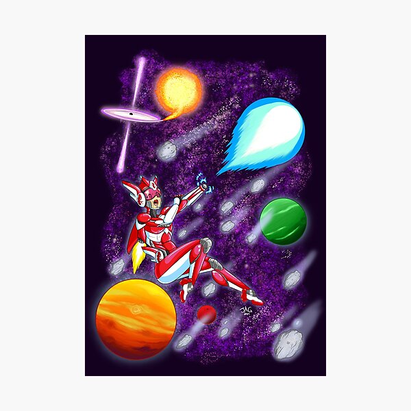 "Super Astro-Space Defender - FIRE!" Photographic Print by JAG87 ...