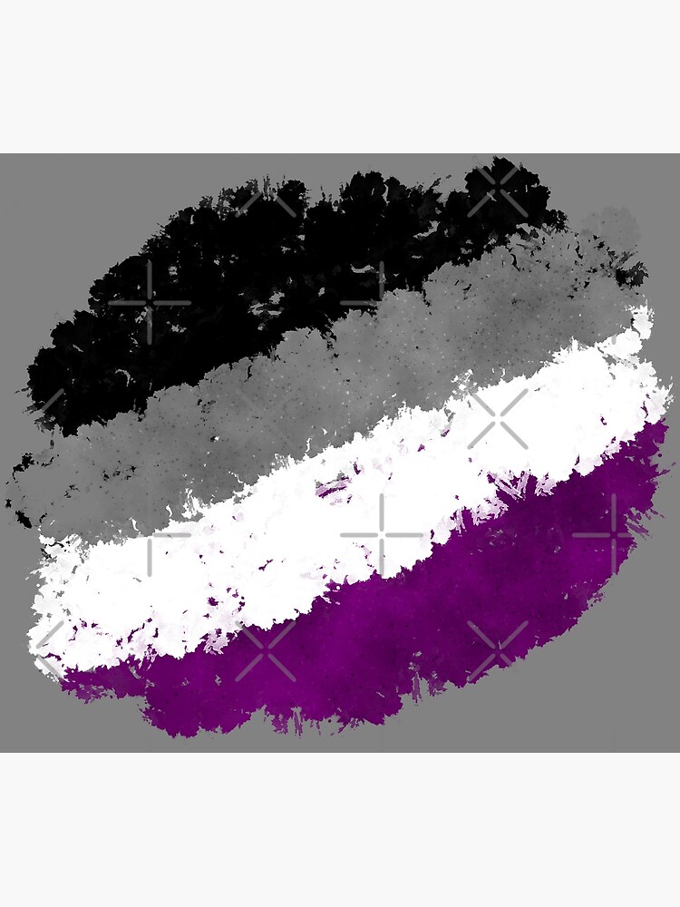 "Splatter YOUR Colors - Ace Pride Flag" Poster by Zerasu | Redbubble