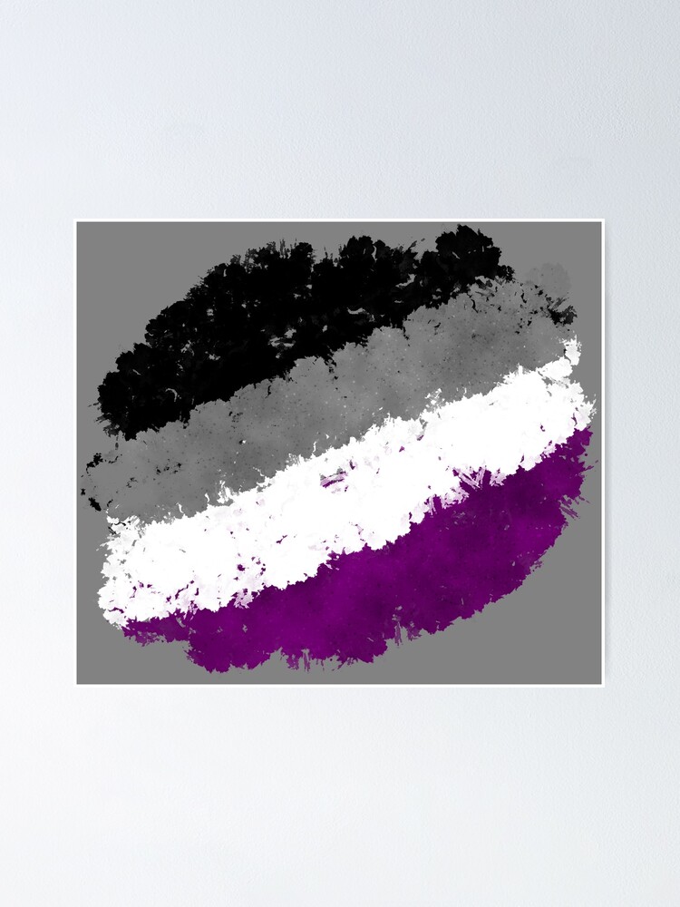 "Splatter YOUR Colors - Ace Pride Flag" Poster by Zerasu | Redbubble