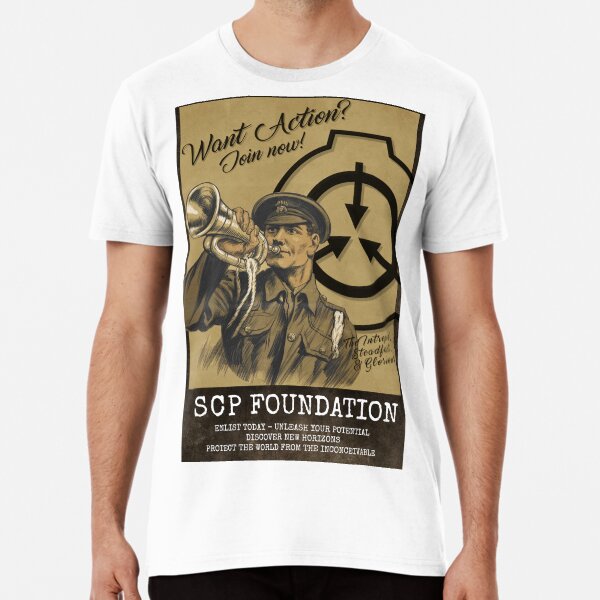"SCP Foundation Recruitment Poster" T-shirt for Sale by VoyagerOfTime ...