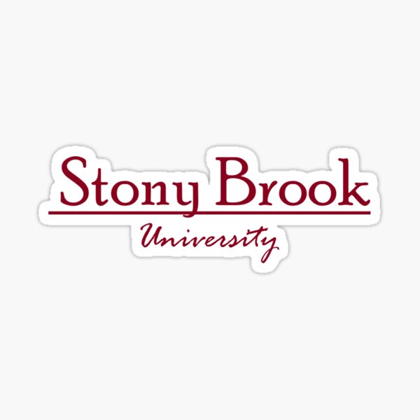 "Stony Brook University" Sticker for Sale by linerica6213 | Redbubble