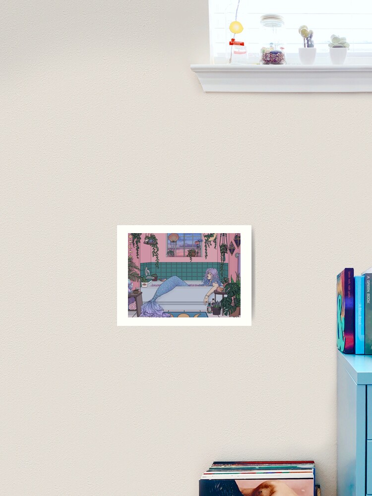"Urban Mermaid" Art Print for Sale by kelseydraws | Redbubble