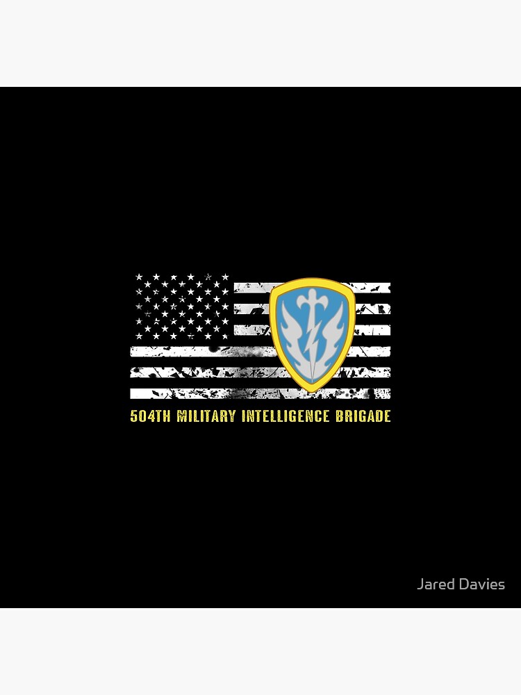 "504th Military Intelligence Brigade" Poster by MilitaryCandA | Redbubble