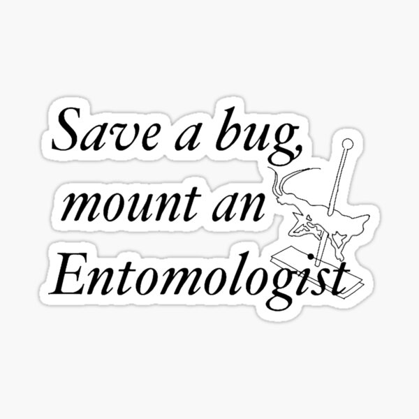 "Save a bug" Sticker for Sale by frantastic-tm | Redbubble