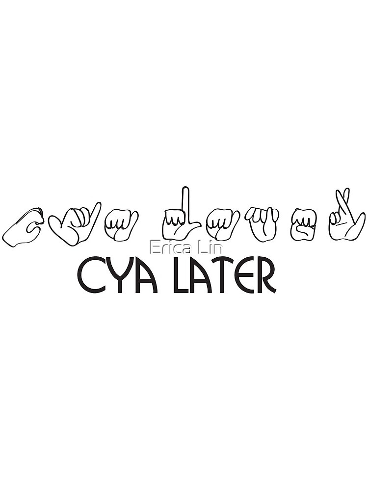 "Cya Later!" Mini Skirt by linerica6213 | Redbubble