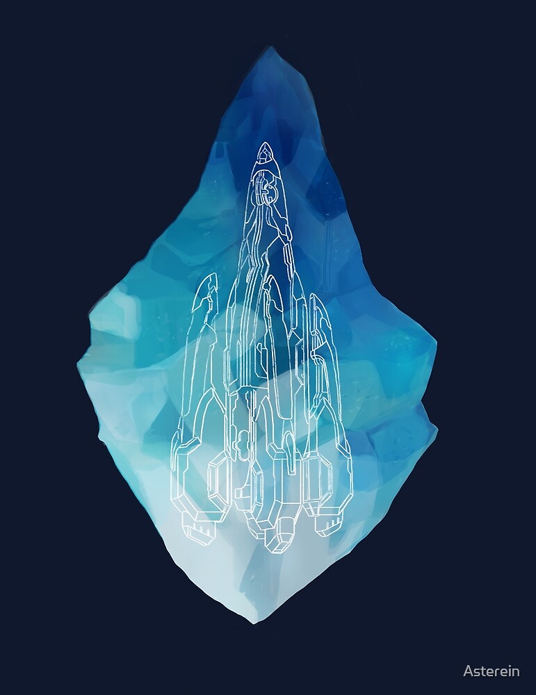"Voltron castle ship crystal" by Asterein | Redbubble