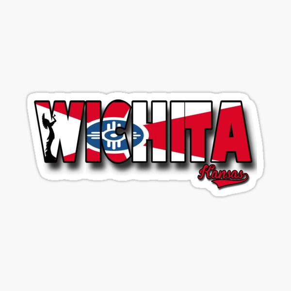 "Wichita" Sticker for Sale by ZombeeMunkee | Redbubble