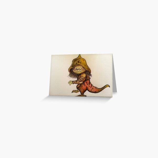 "Hurrumph Escaping the Goblin City" Greeting Card for Sale by ...