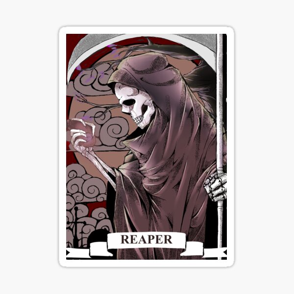"Reaper" Sticker for Sale by Aceforthlex | Redbubble