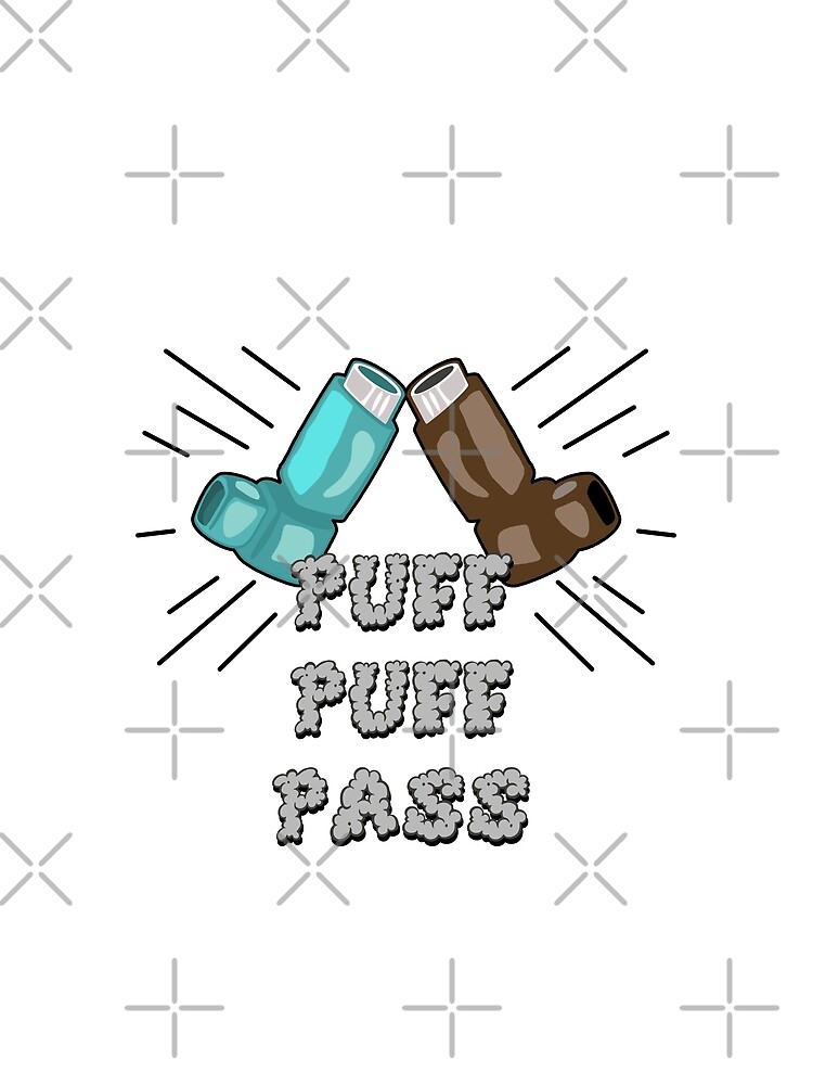"Funny Puff Puff Pass Asthma Inhaler" Sleeveless Top by Barnyardy ...