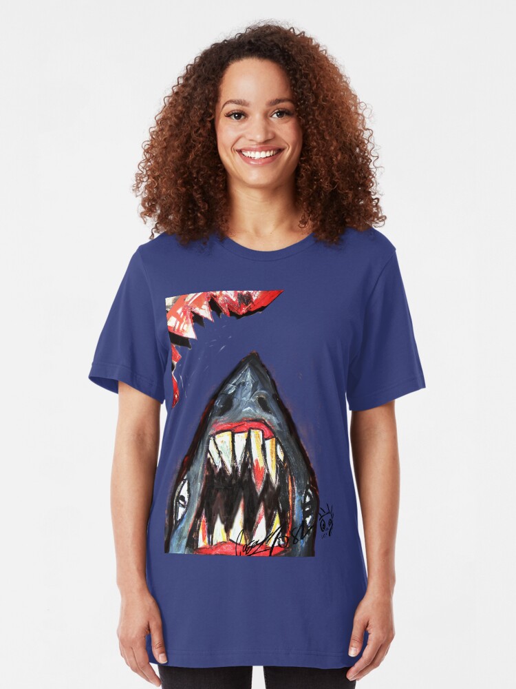 "Shark Attack " T-shirt by caseytosh | Redbubble