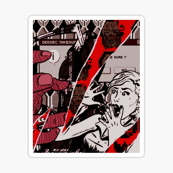 "DedSec Night of the Dedsec ART" Sticker for Sale by mdogxxx | Redbubble