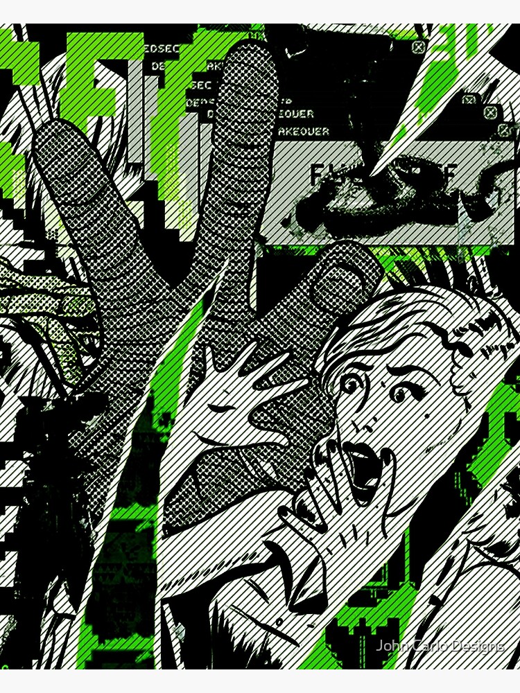 "Night of the Dedsec Art" Poster by mdogxxx | Redbubble