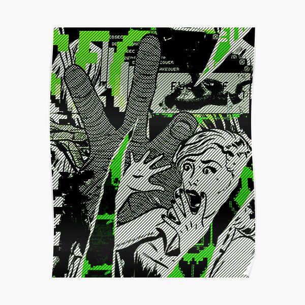 "Night of the Dedsec Art" Poster by mdogxxx | Redbubble