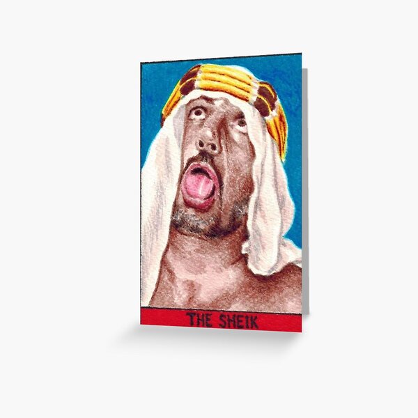 "THE ORIGINAL SHIEK SHEIK Ed farhat hardcore wrestling wrestler legend ...
