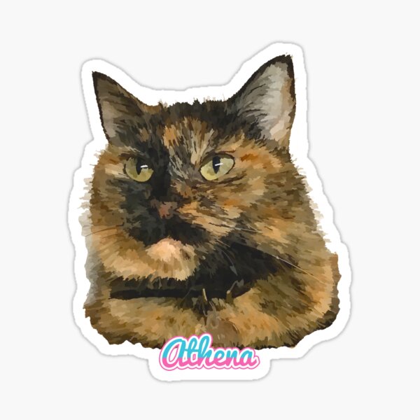 "Athena" Sticker for Sale by Mdemmin | Redbubble