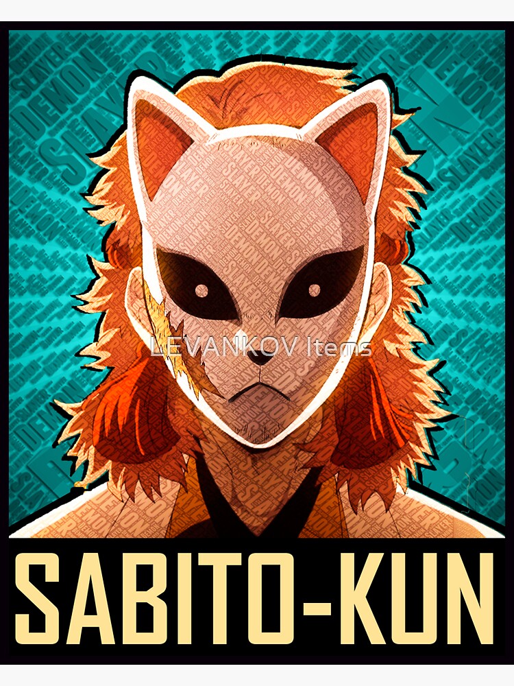 "Sabito" Sticker by simouser | Redbubble